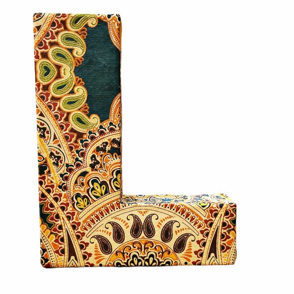 Paisley | Wall Decor | Shabby Chic Paisley Boho Home Wall Decor Letter ...